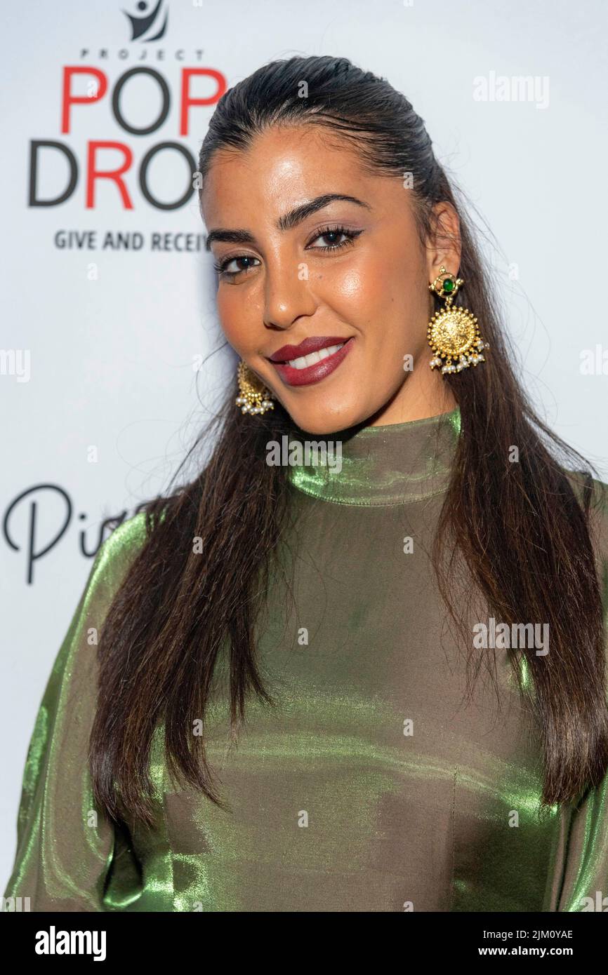 Los Angeles, CA, August 3, 2022, Hanny Mousavi attends Natasha Graziano ...