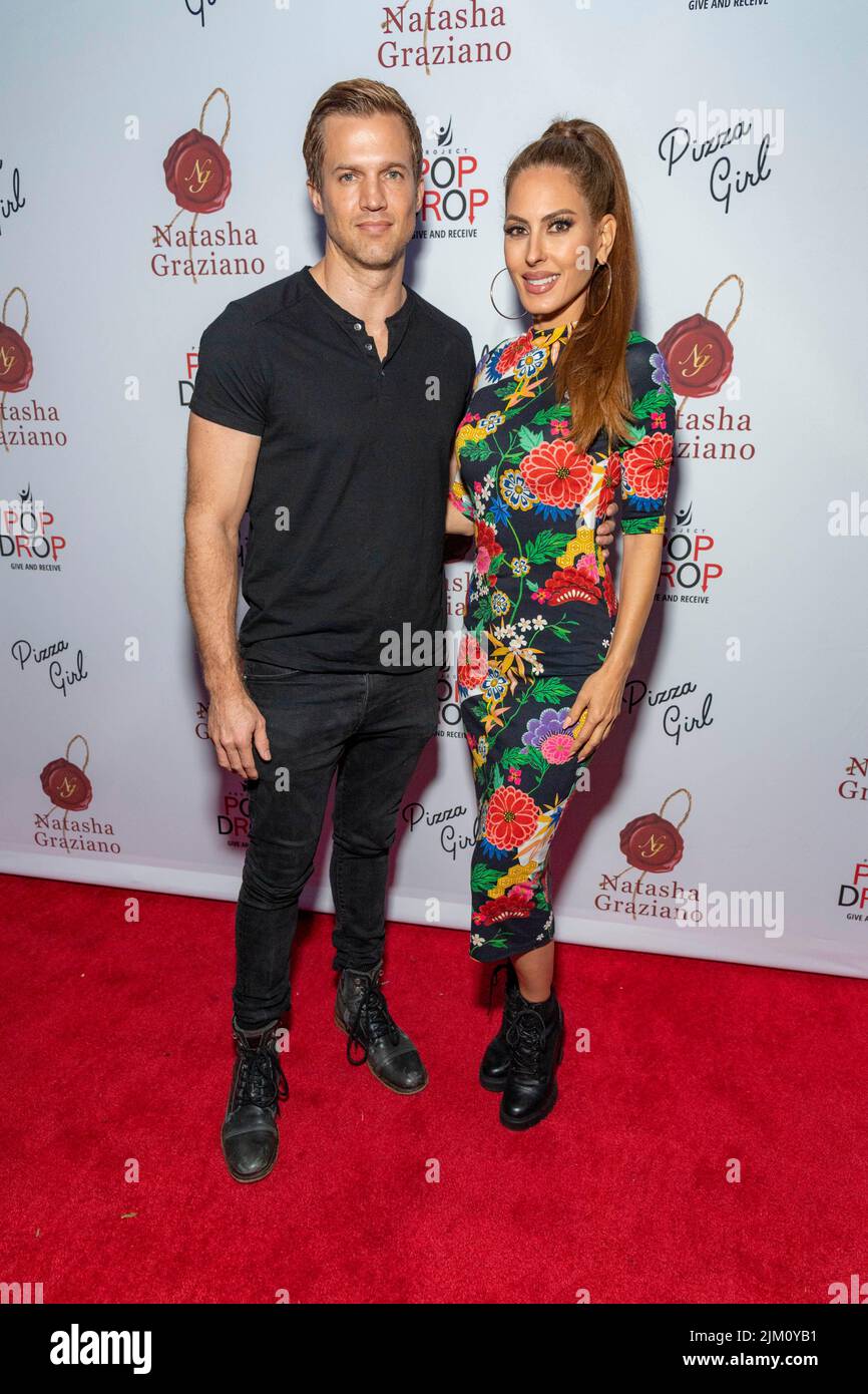 Los Angeles, CA, August 3, 2022, Josh Summers, Kerri Kasem attend ...