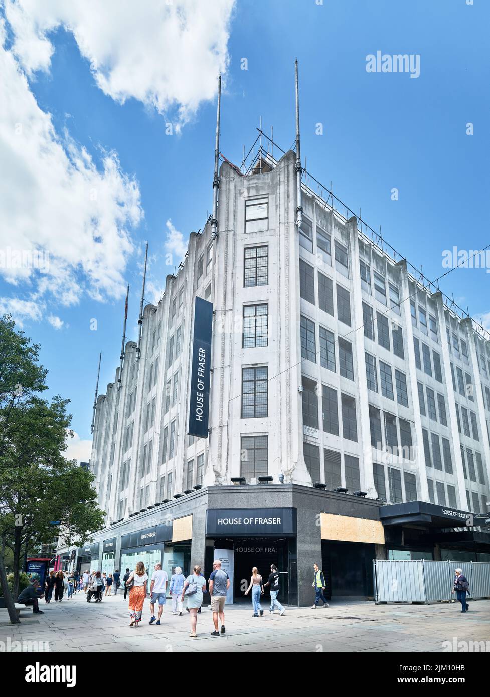 House of Fraser, Oxford Street shopping centre, London, England Stock ...