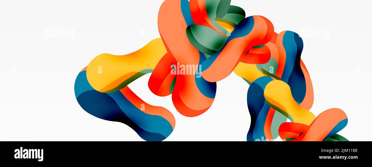 Creative geometric wallpaper. Splash shapes composition background ...