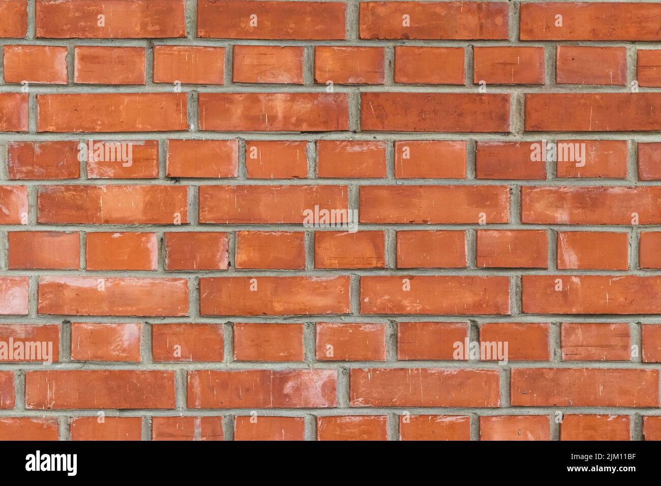Vintage textured background of red brick wall. Old weathered street ...