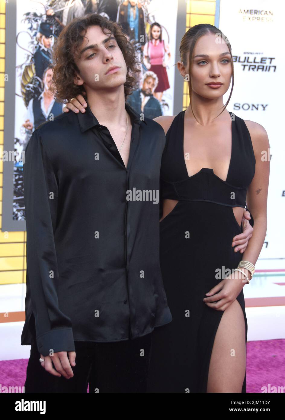 Los Angeles, California, USA 1st August 2022 Singer Eddie Benjamin and ...