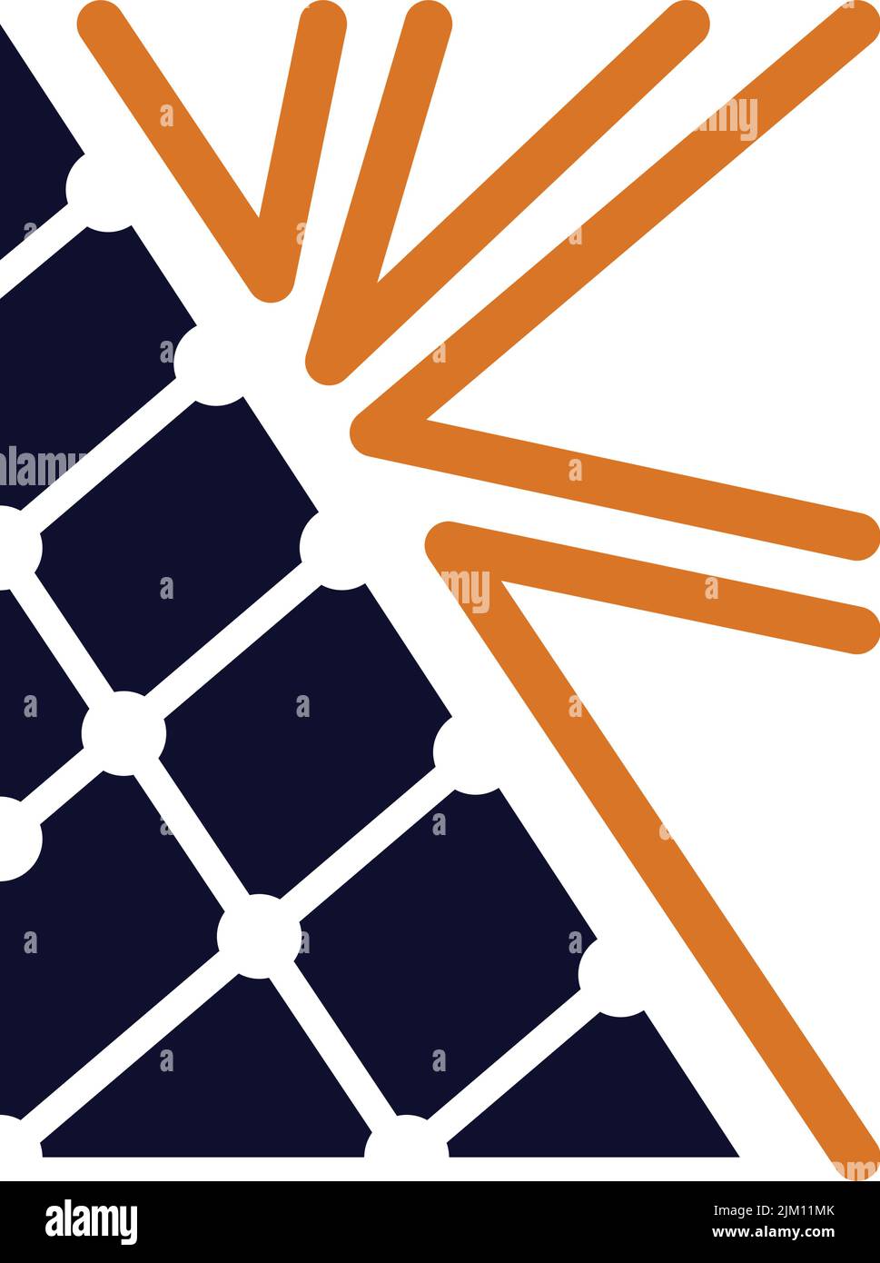 solar energy logo Icon Illustration Brand Identity Stock Vector Image ...