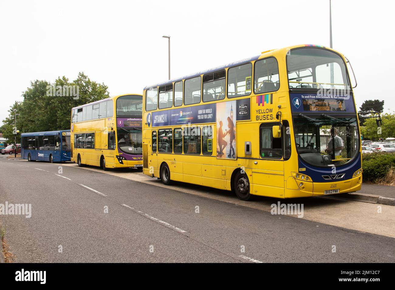 Farewell to bournemouth yellow buses hi-res stock photography and ...