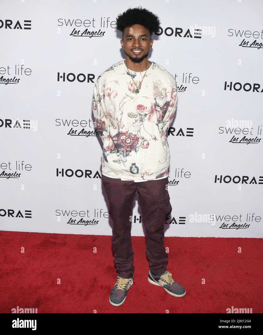 Kofi Jones arrives at the HBO Max's SWEET LIFE Season 2 Premiere held ...