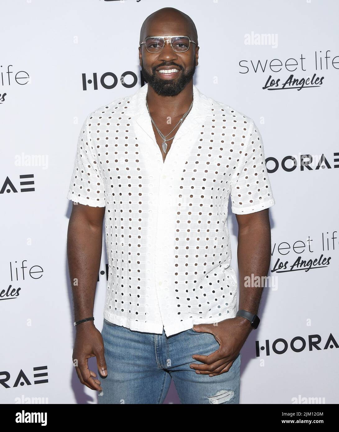 Elliott Cooper arrives at the HBO Max's SWEET LIFE Season 2 Premiere ...