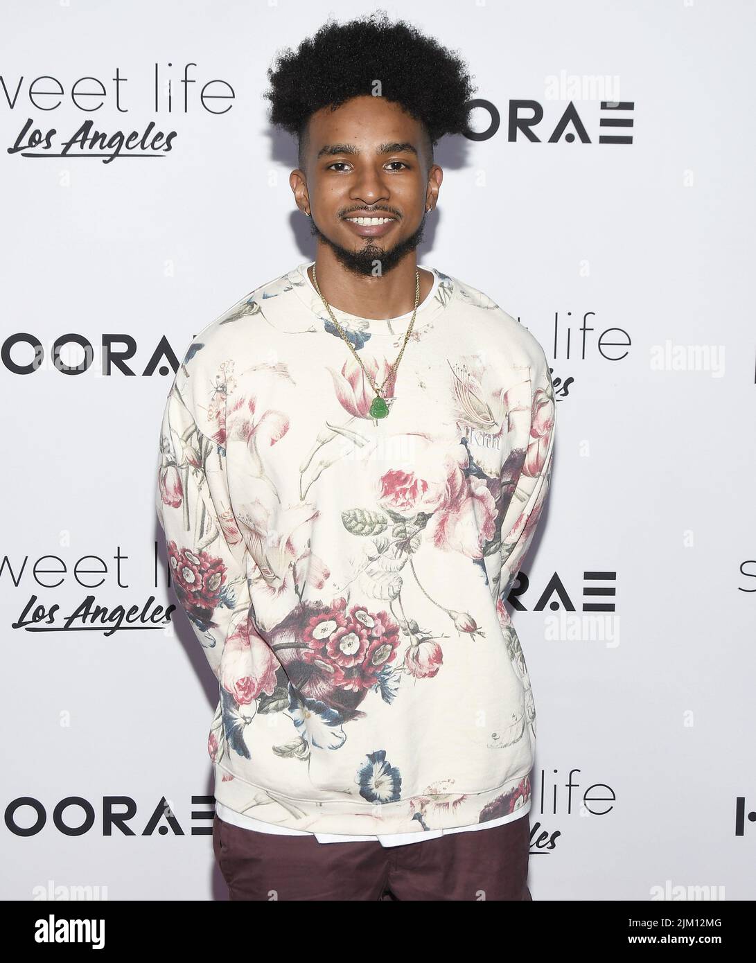 Kofi Jones arrives at the HBO Max's SWEET LIFE Season 2 Premiere held ...