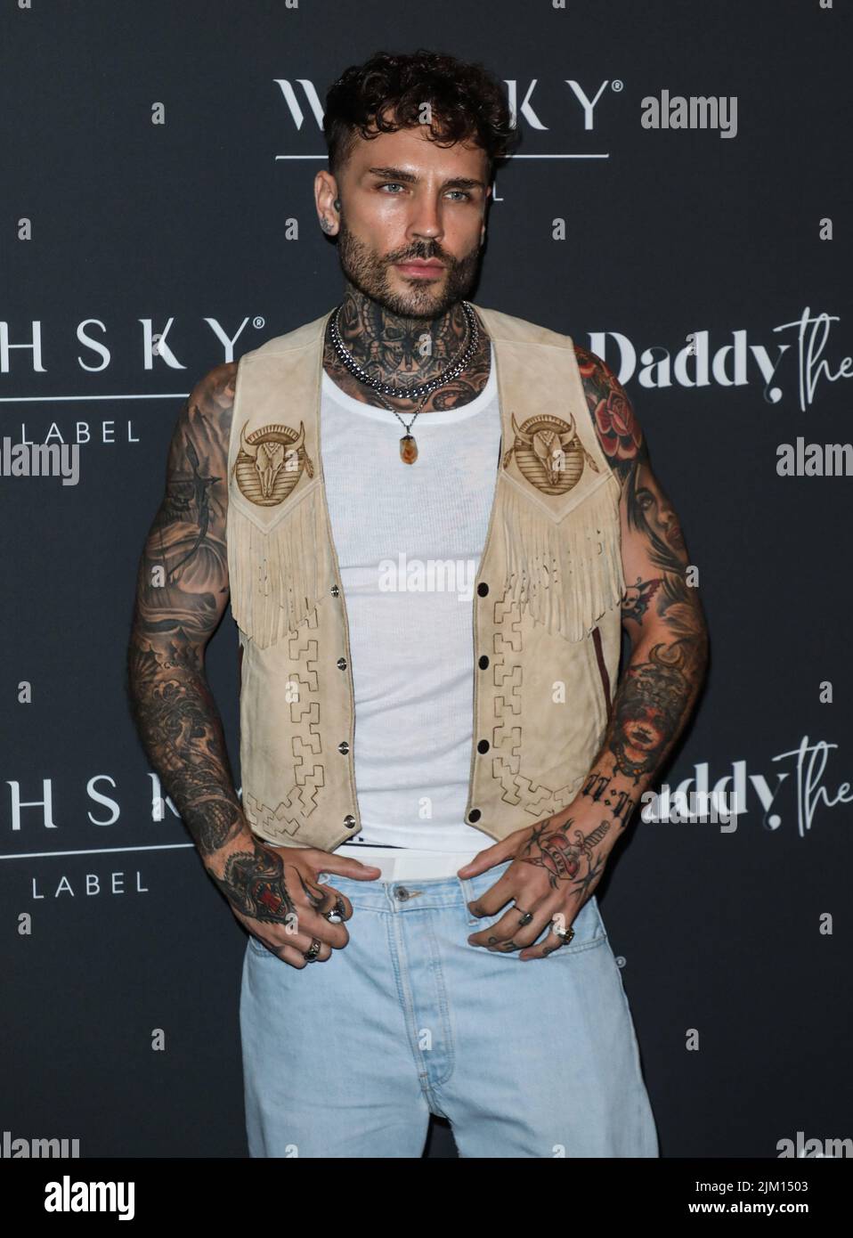 Declan Doyle seen attending the WHSKY Label launch party at Aures in ...