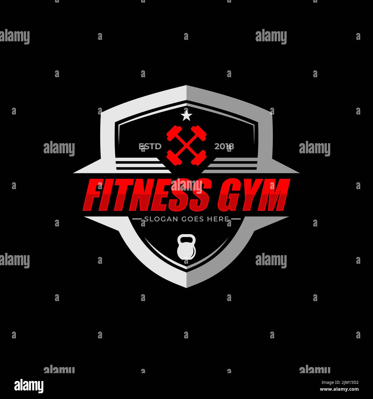 Fitness Badge Logo