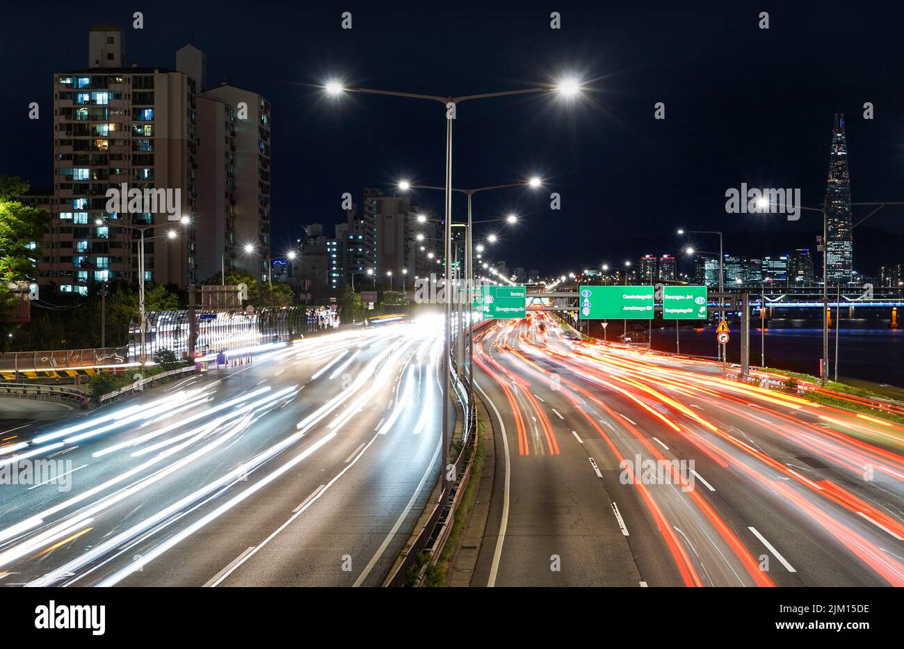 Aerial view beautiful expressway hi-res stock photography and images ...