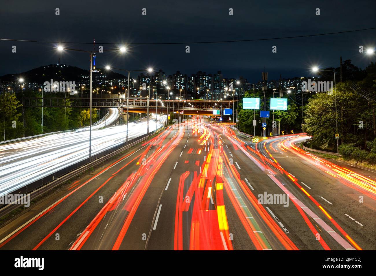 Aerial view beautiful expressway hi-res stock photography and images ...
