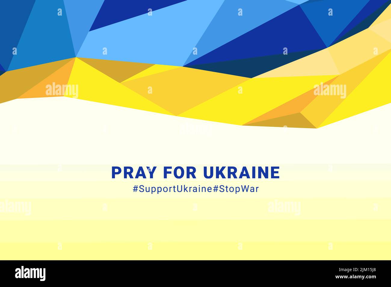 light abstract background with voluminous ukraine flag vector support ...