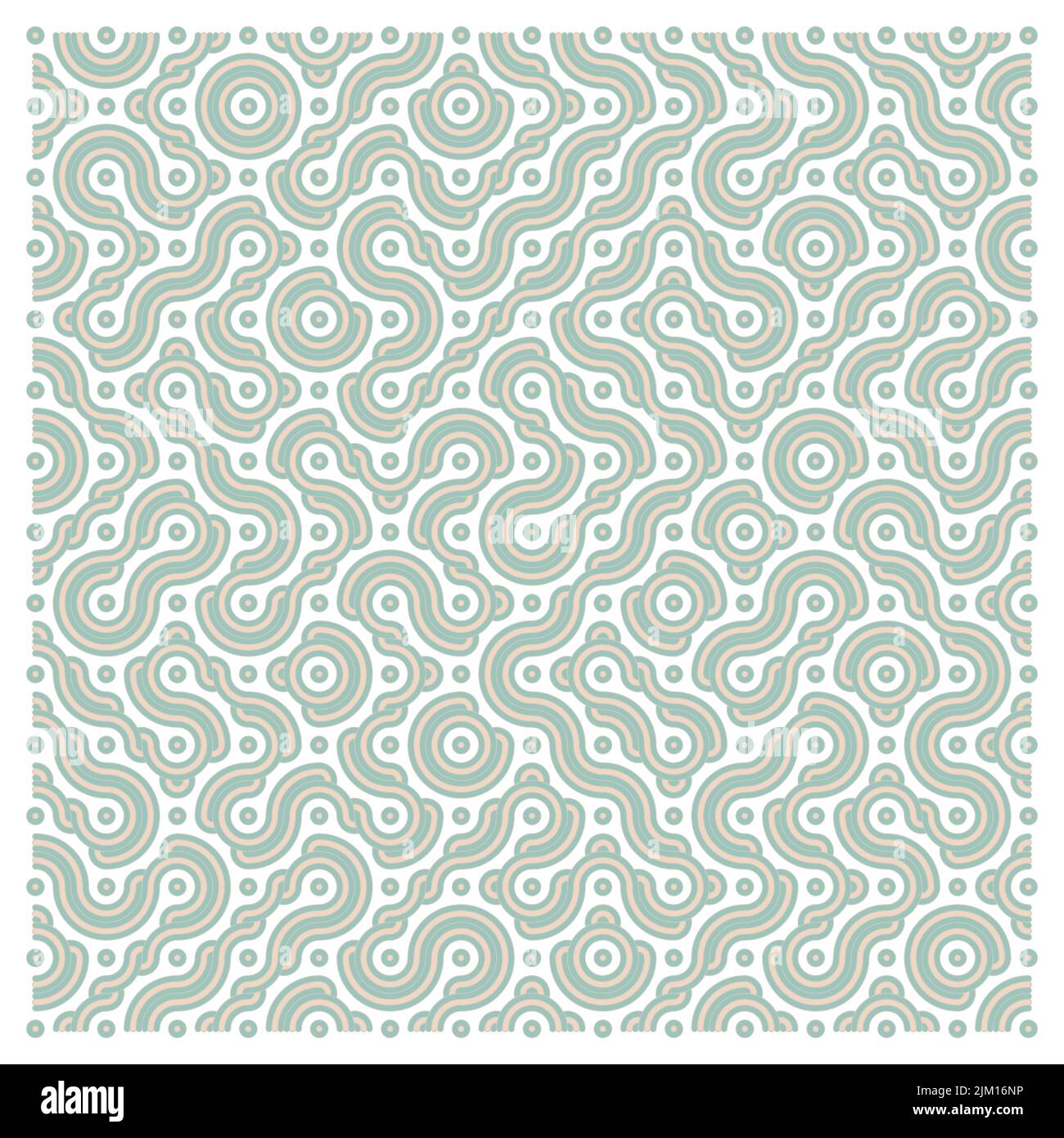 Random color rounded truchet tiling illustration Stock Vector Image ...