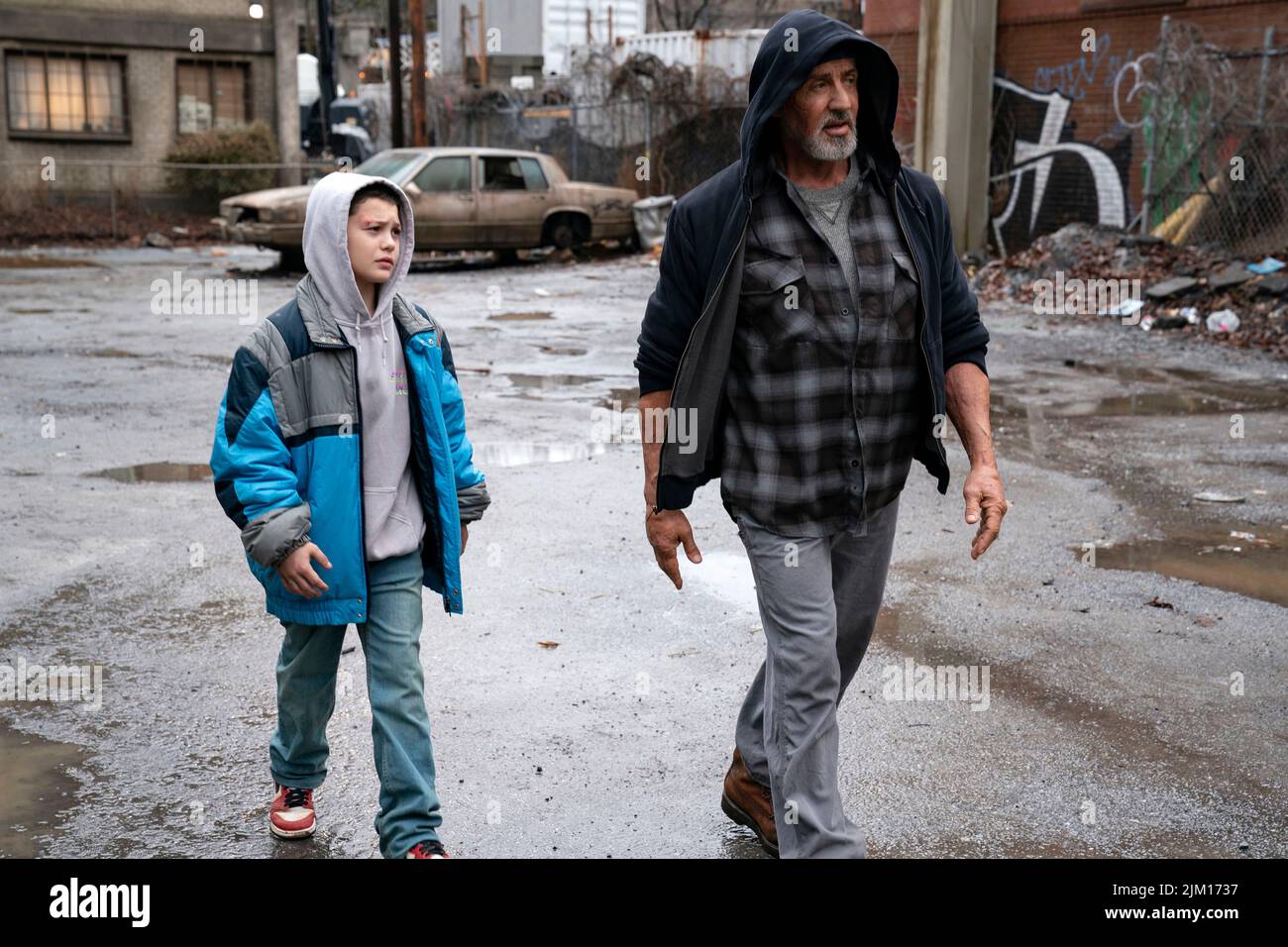 SYLVESTER STALLONE and JAVON 'WANNA' WALTON in SAMARITAN (2022 ...