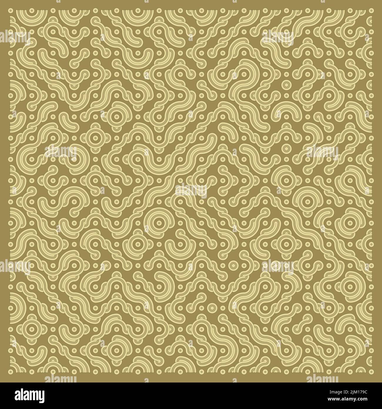 Random color rounded truchet tiling illustration Stock Vector Image ...