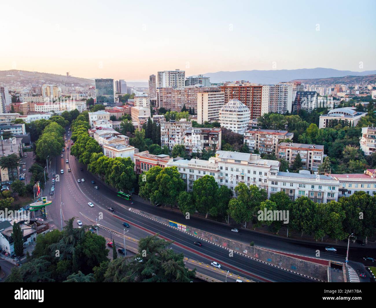 Suburbs tbilisi real streets hi-res stock photography and images - Alamy