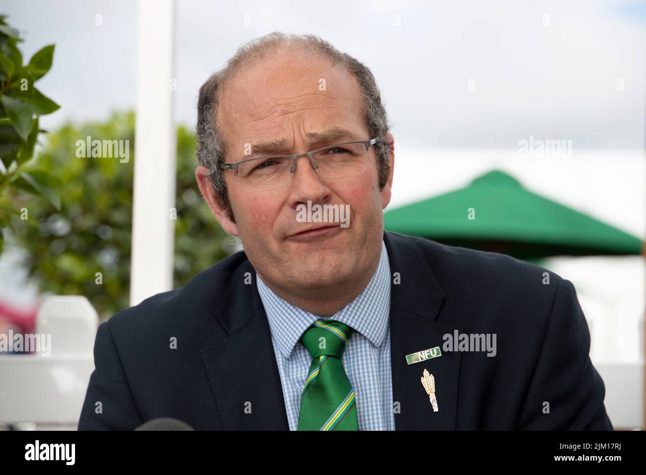 8.6.2022 Tom Bradshaw NFU Deputy President Stock Photo - Alamy