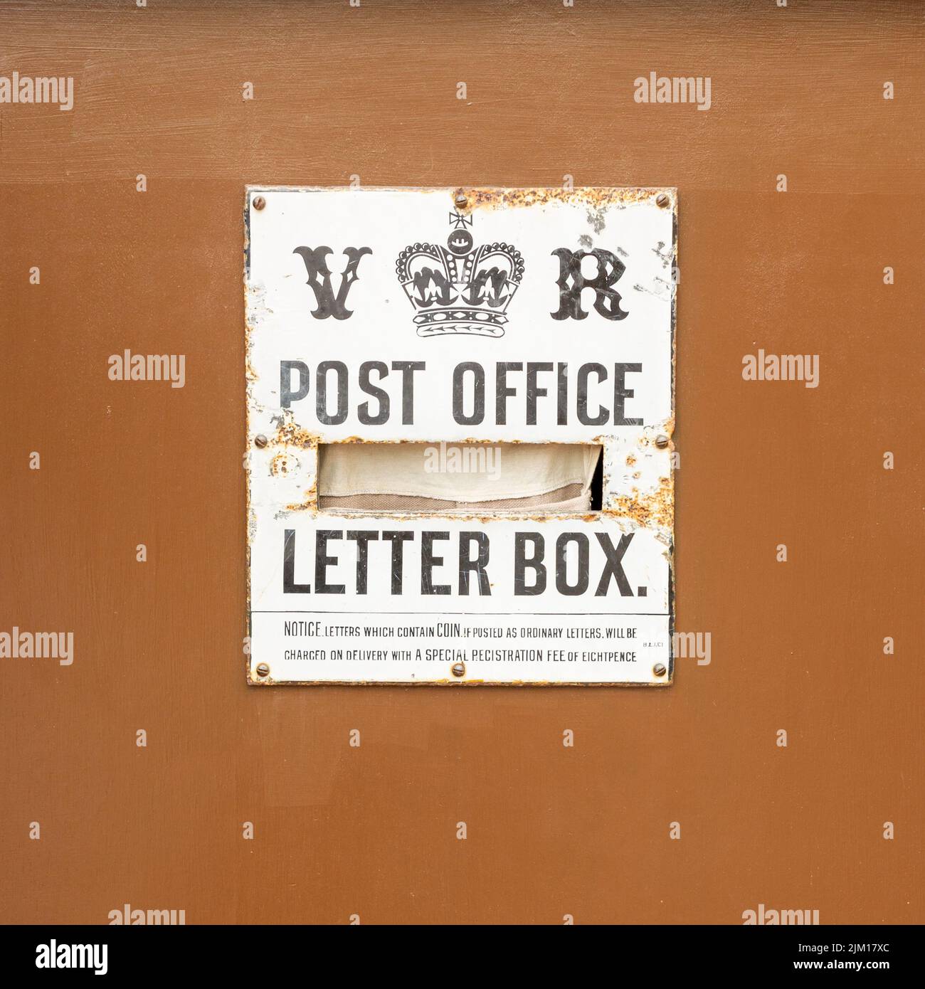 A Victorian Letter Box Stock Photo - Alamy