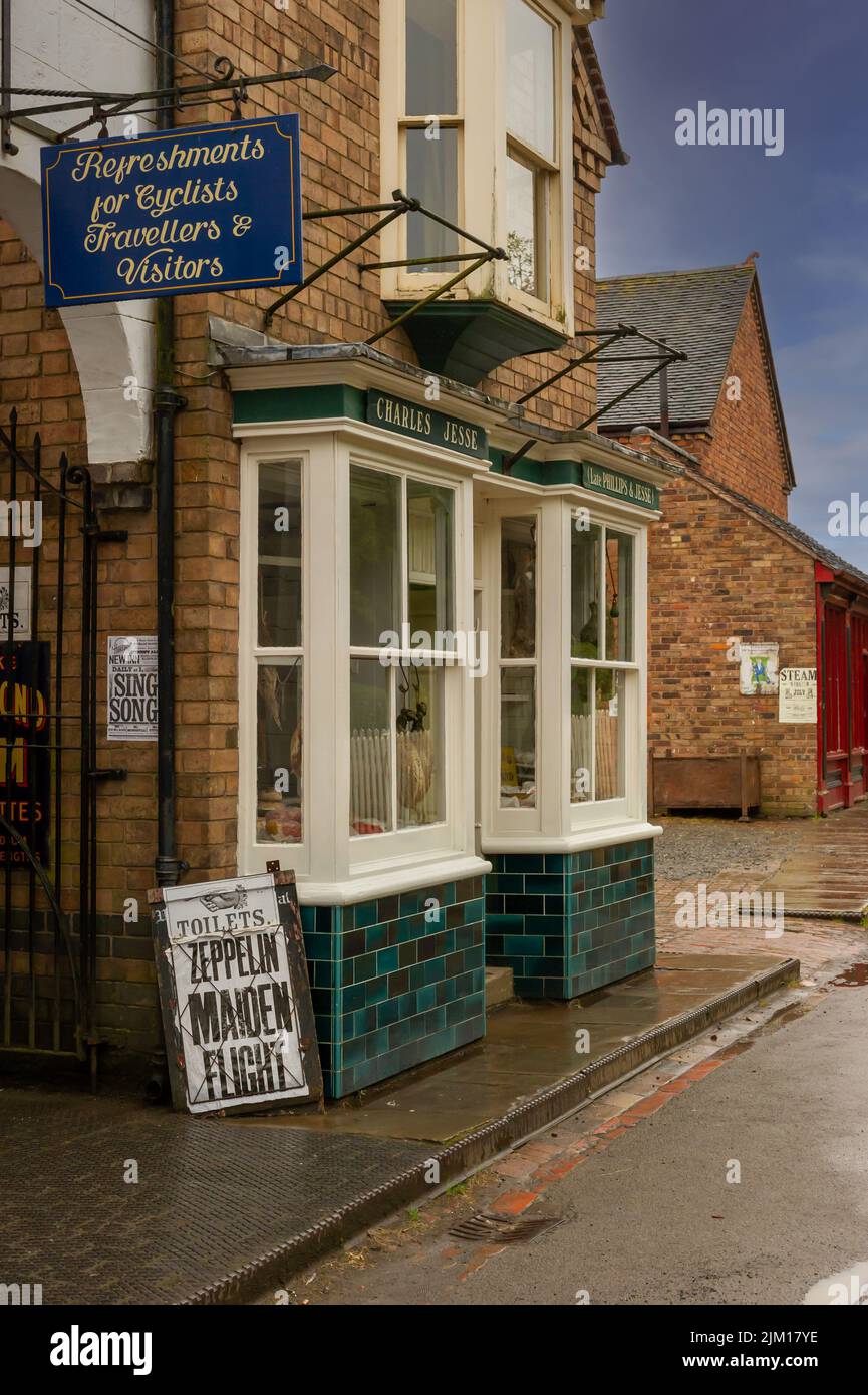 Victorian Butchers Shop at Blists Hill Victorian Village, Ironbridge ...