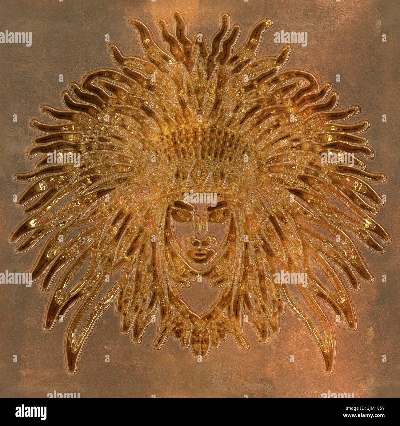 War bonnets are feathered headgear traditionally worn by leaders of the ...