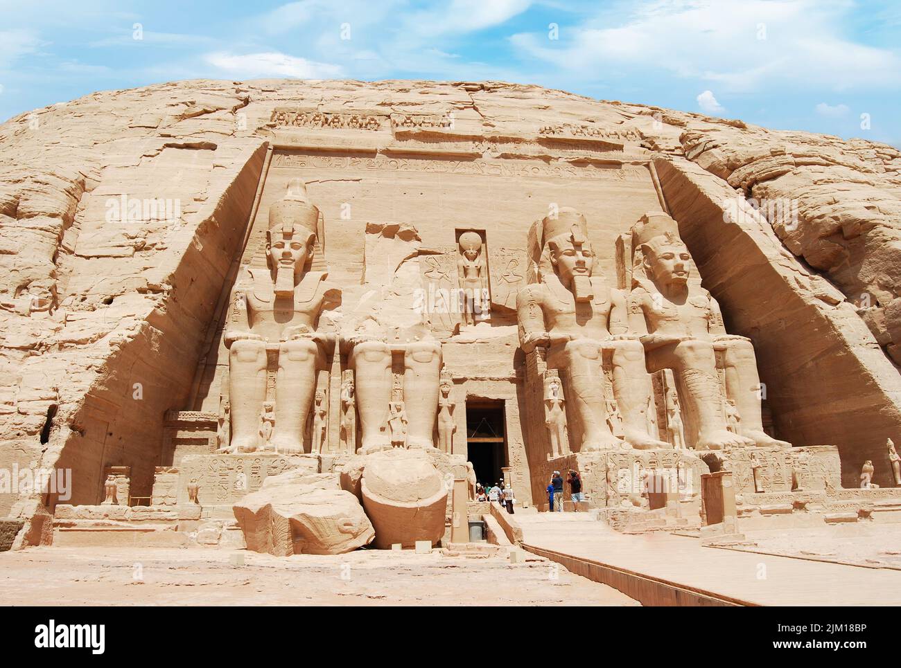 The Great Temple of Ramesses II. Abu Simbel, Egypt Stock Photo - Alamy