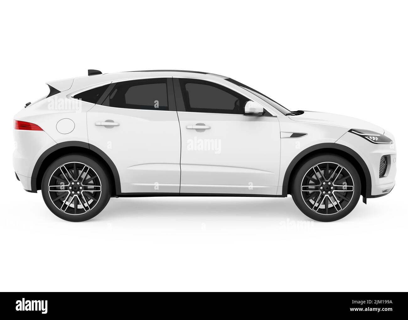 SUV Car Isolated Stock Photo - Alamy