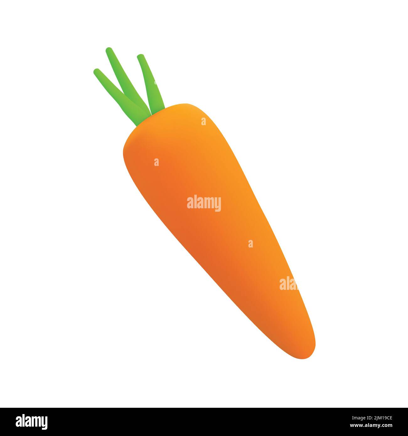 realistic 3d carrot vector icon, carrot fruit vector icon isolated on ...