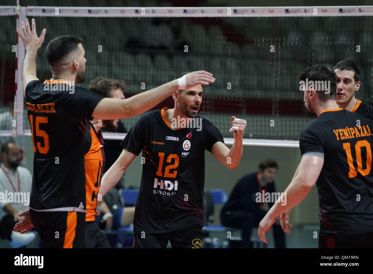 19-03-2023 Istanbul-Turkey: Volleyball Men League, Team: Fenerbahce ...