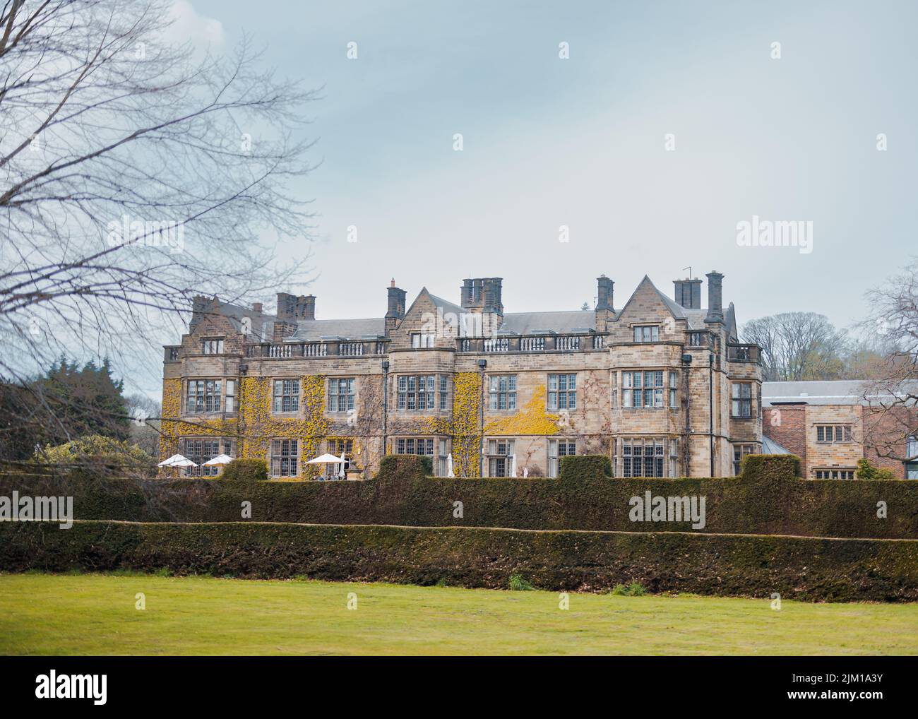 Guisborough England: April 2022: Exterior of Gisborough Hall Stock ...