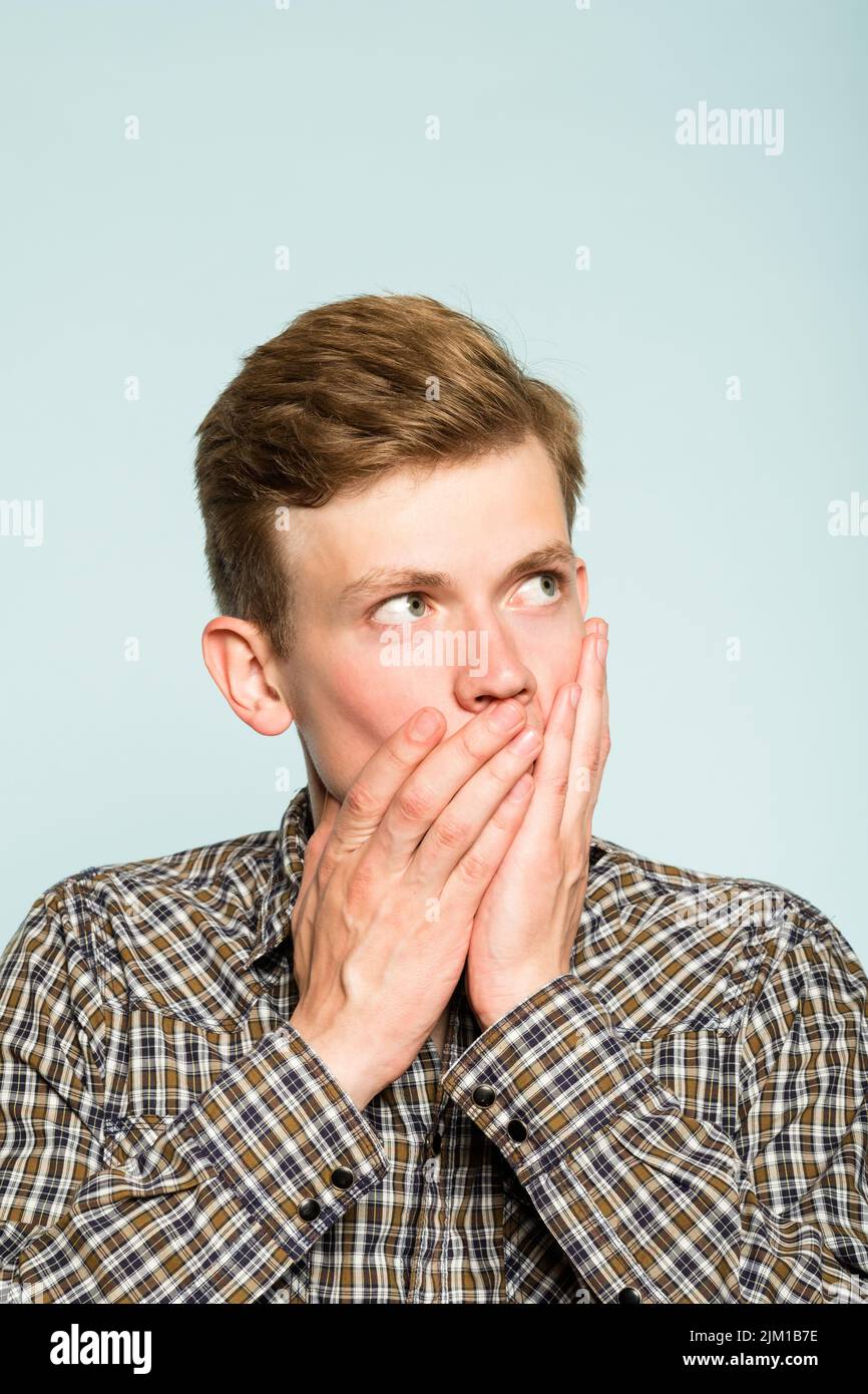 omg man look up amazing astonishing impressive Stock Photo - Alamy