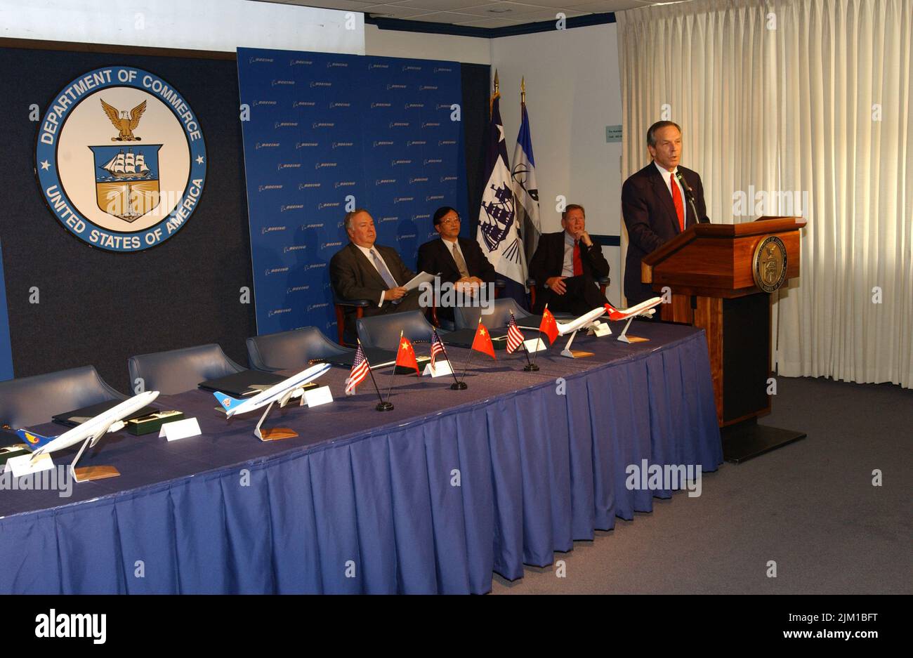 Office of the Secretary - BOEING SIGNING CEREMONY Stock Photo - Alamy