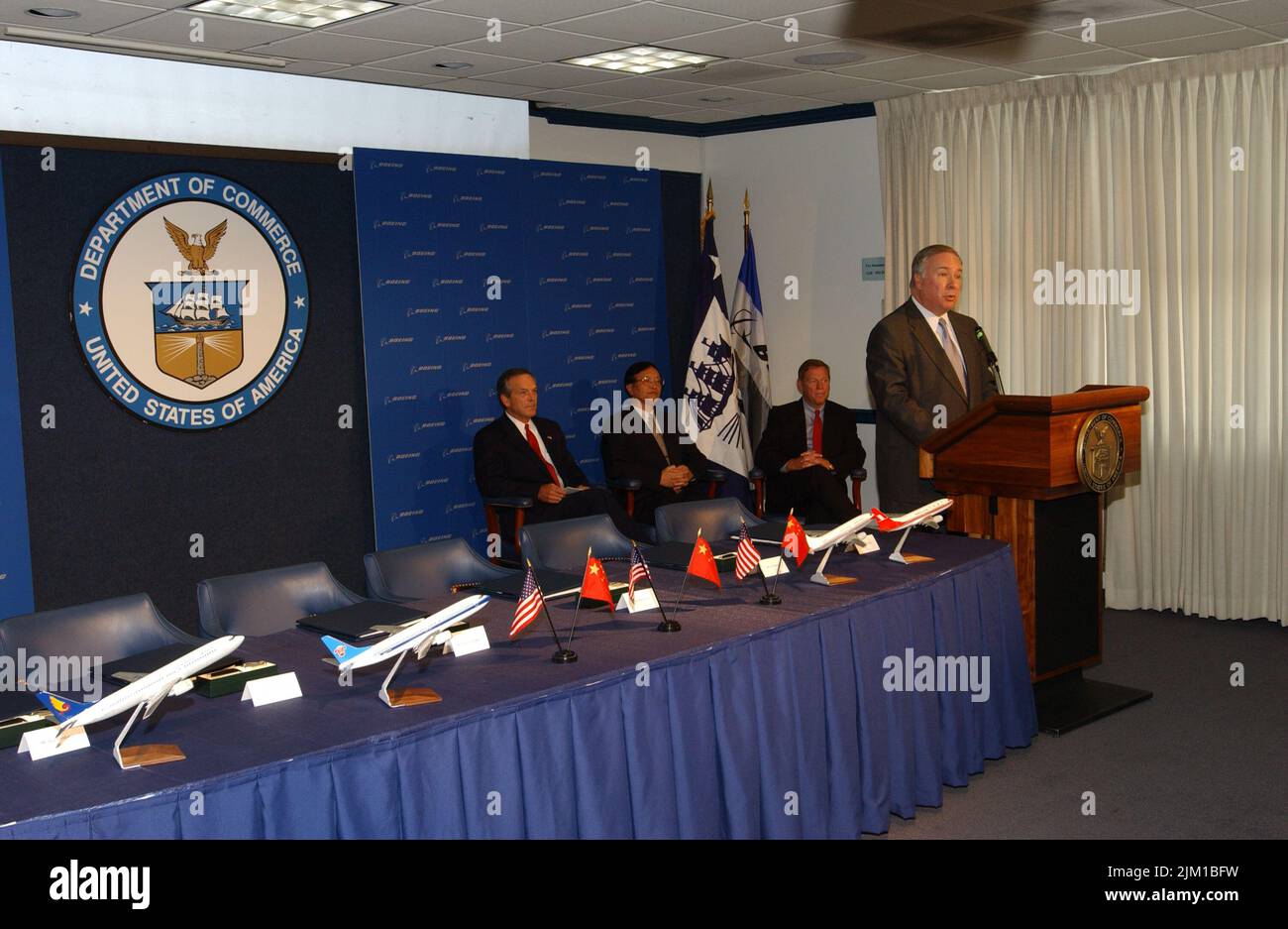 Office of the Secretary - BOEING SIGNING CEREMONY Stock Photo - Alamy
