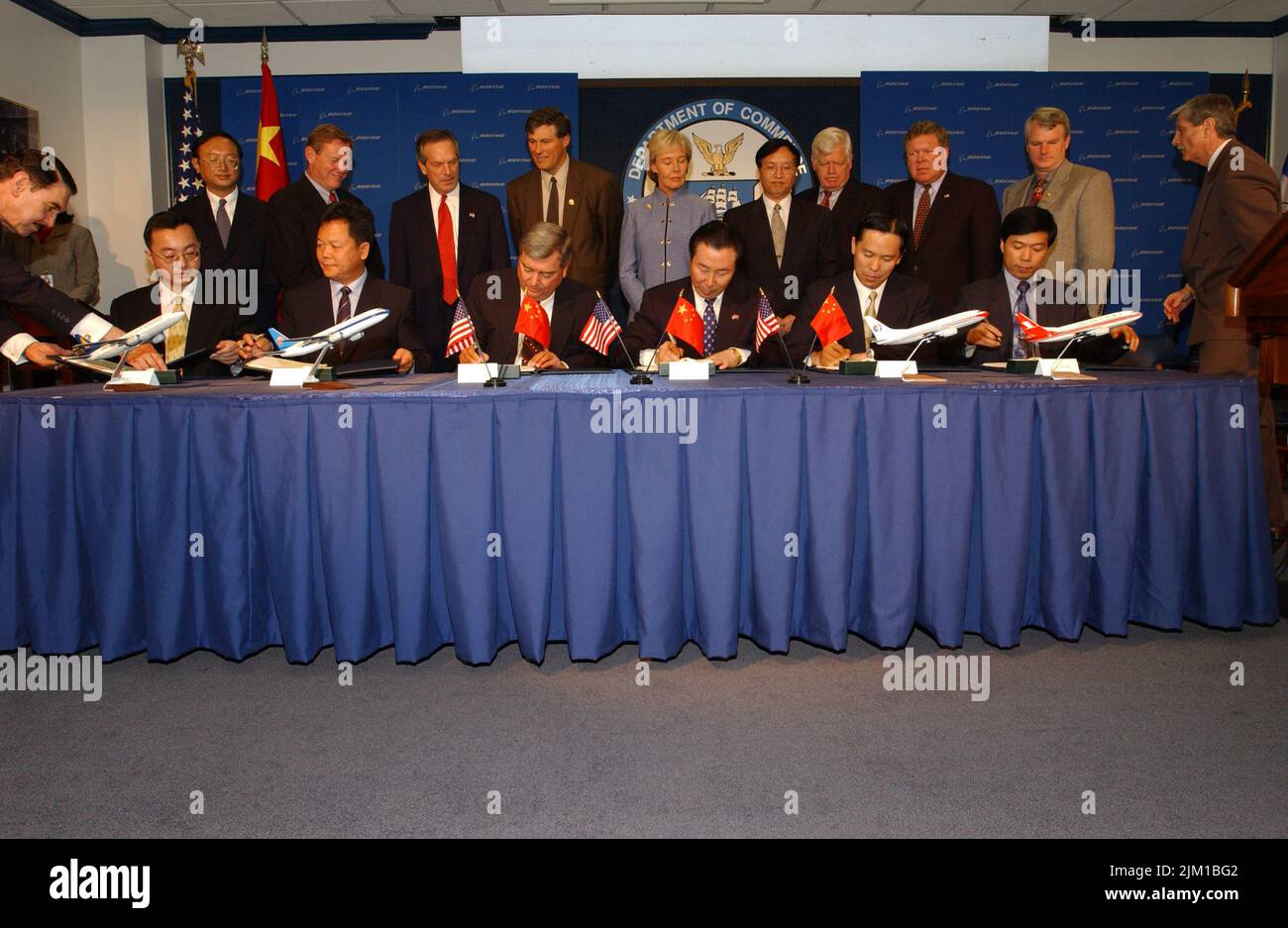 Office of the Secretary - BOEING SIGNING CEREMONY Stock Photo - Alamy