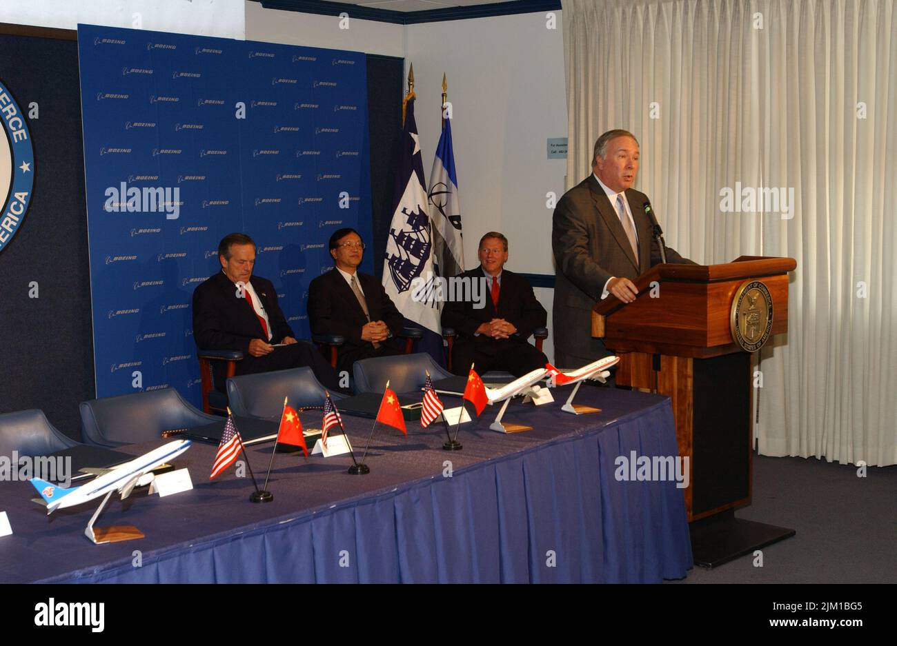 Office of the Secretary - BOEING SIGNING CEREMONY Stock Photo - Alamy