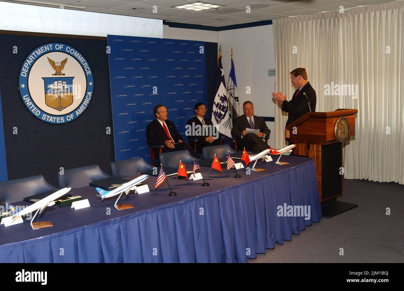 Office of the Secretary - BOEING SIGNING CEREMONY Stock Photo - Alamy