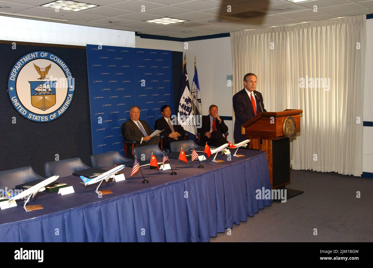 Office of the Secretary - BOEING SIGNING CEREMONY Stock Photo - Alamy