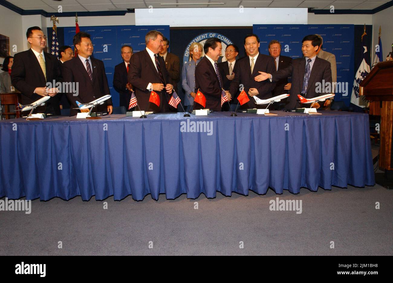 Office of the Secretary - BOEING SIGNING CEREMONY Stock Photo - Alamy