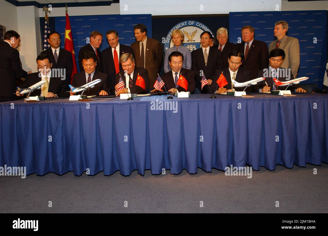 Office of the Secretary - BOEING SIGNING CEREMONY Stock Photo - Alamy