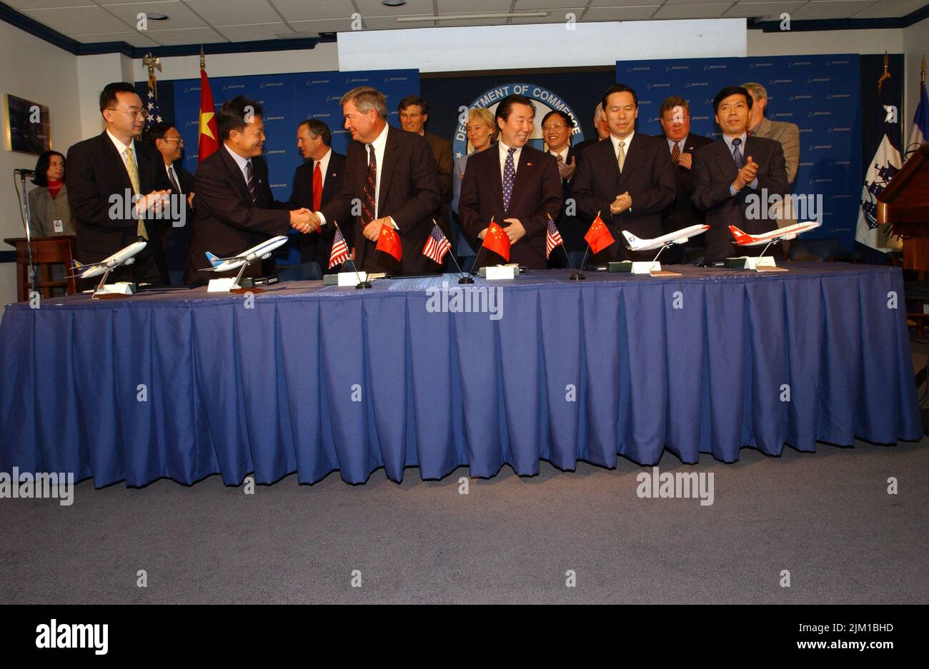 Office of the Secretary - BOEING SIGNING CEREMONY Stock Photo - Alamy