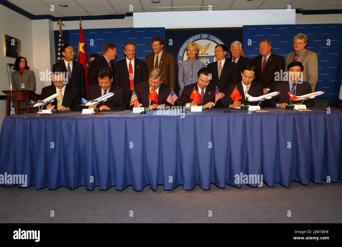 Office of the Secretary - BOEING SIGNING CEREMONY Stock Photo - Alamy