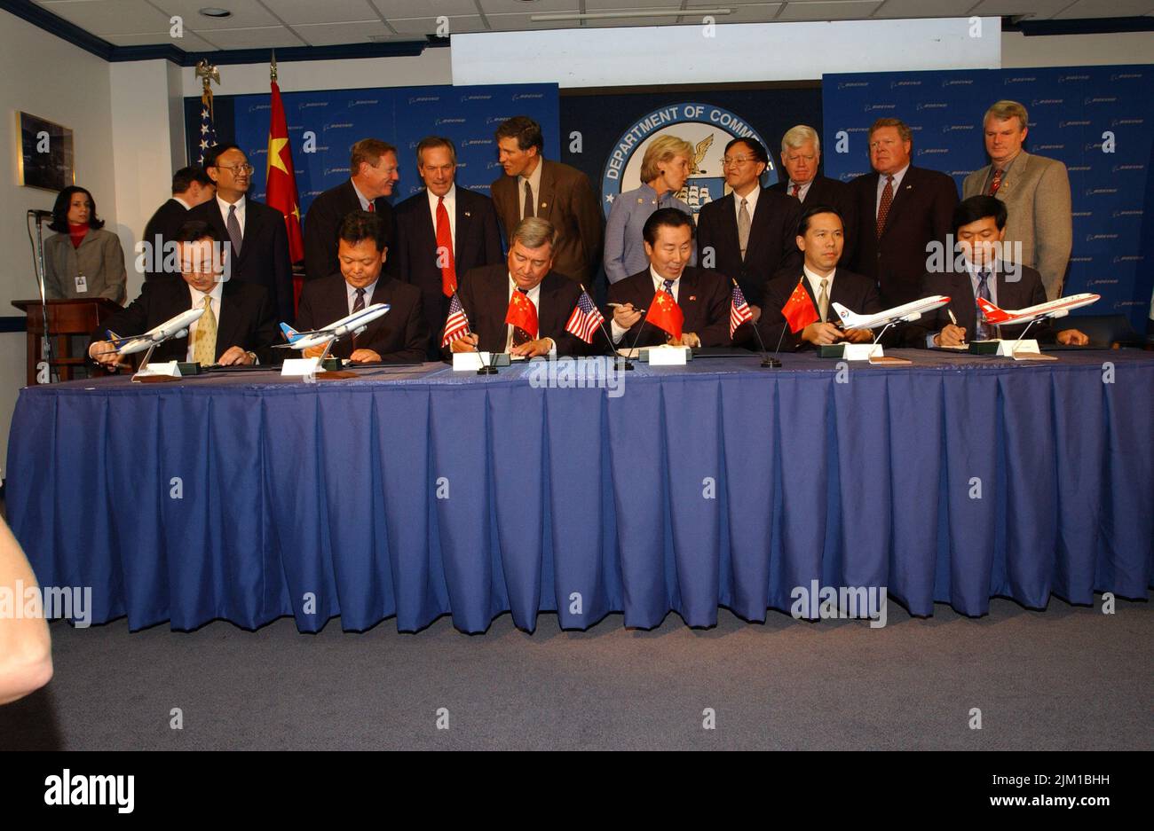 Office of the Secretary - BOEING SIGNING CEREMONY Stock Photo - Alamy