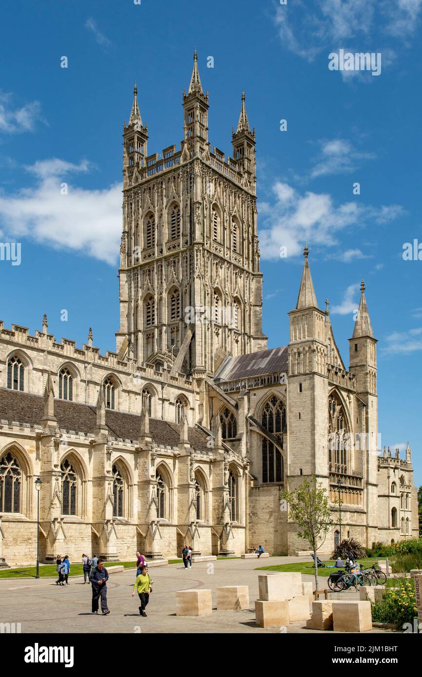 The Cathedral, Gloucester, Gloucestershire, England Stock Photo - Alamy