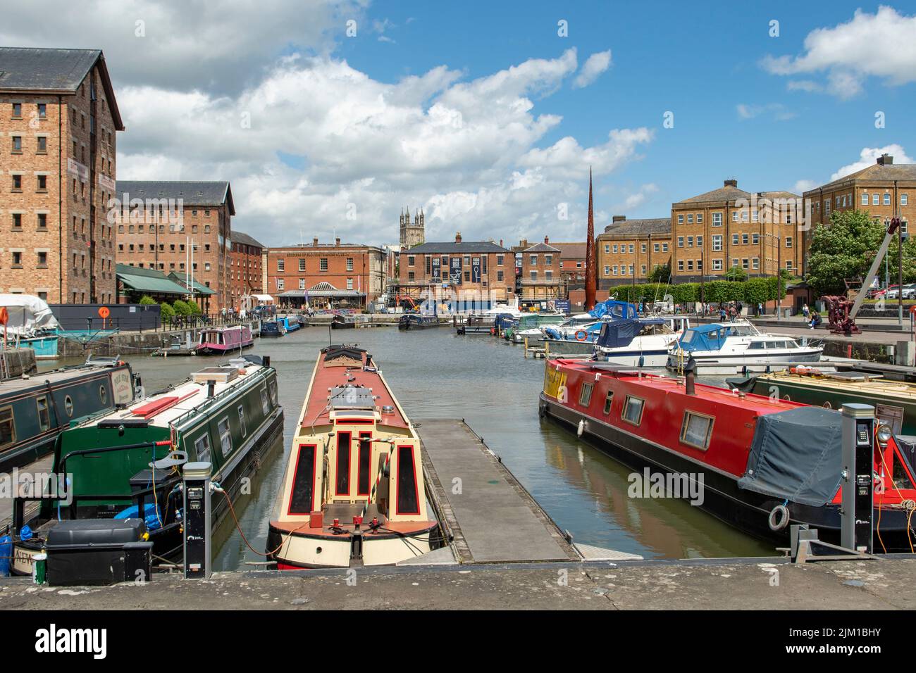 Old Docks, Gloucester, Gloucestershire, England Stock Photo - Alamy
