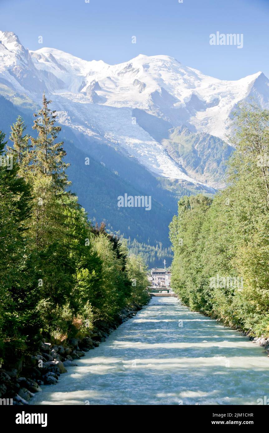 River Arve Chamonix Mont-Blanc, France Stock Photo - Alamy