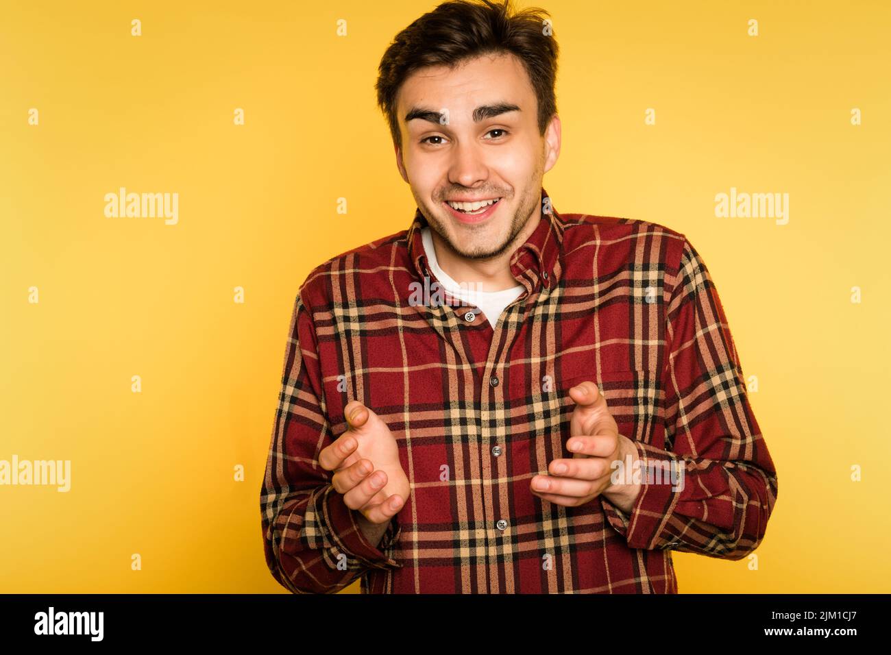 Amused man hi-res stock photography and images - Alamy