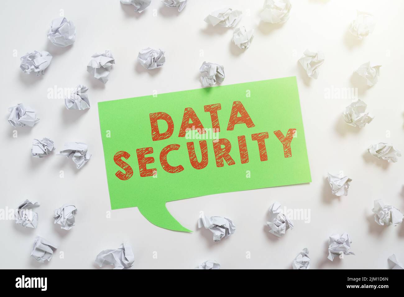 Conceptual display Data Security. Business concept Confidentiality Disk Encryption Backups ...