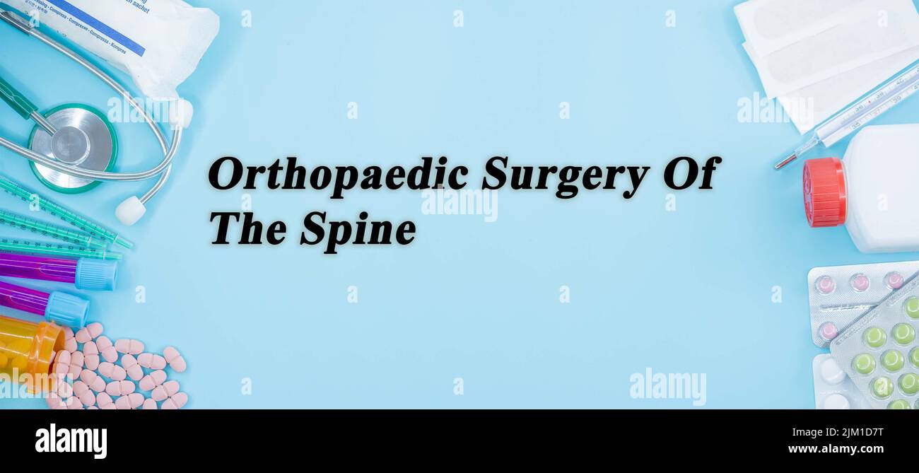 Orthopaedic Surgery Of The Spine Medical Specialties Medicine Study as ...