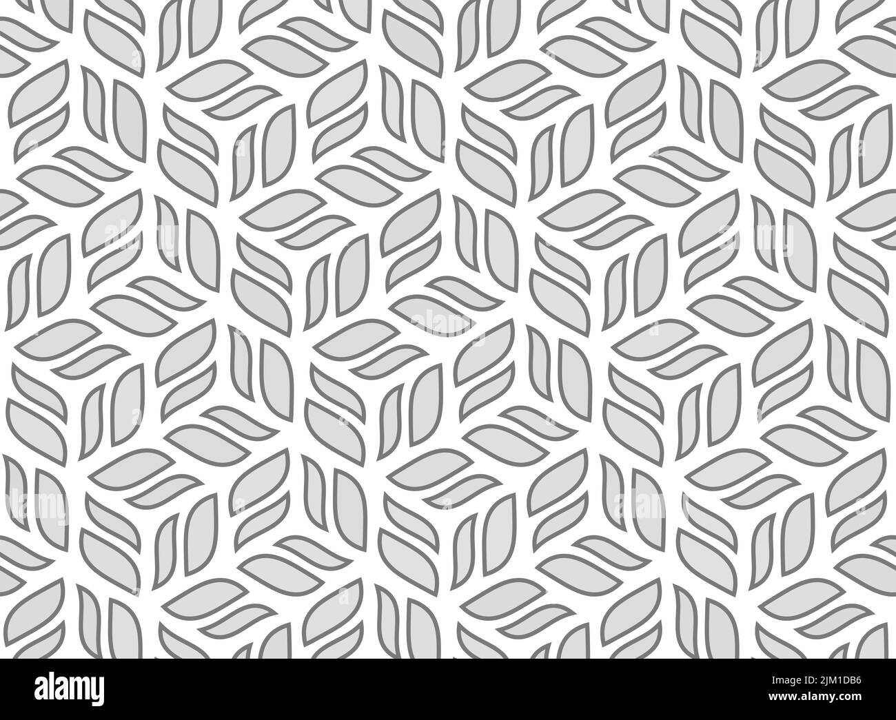 abstract gray white rectangle, retro styled leaf pattern, geometric ...