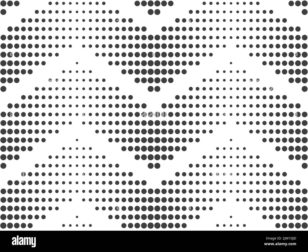 Black and white dotted, Pop Art seamless pattern. Pop art dotted retro ...