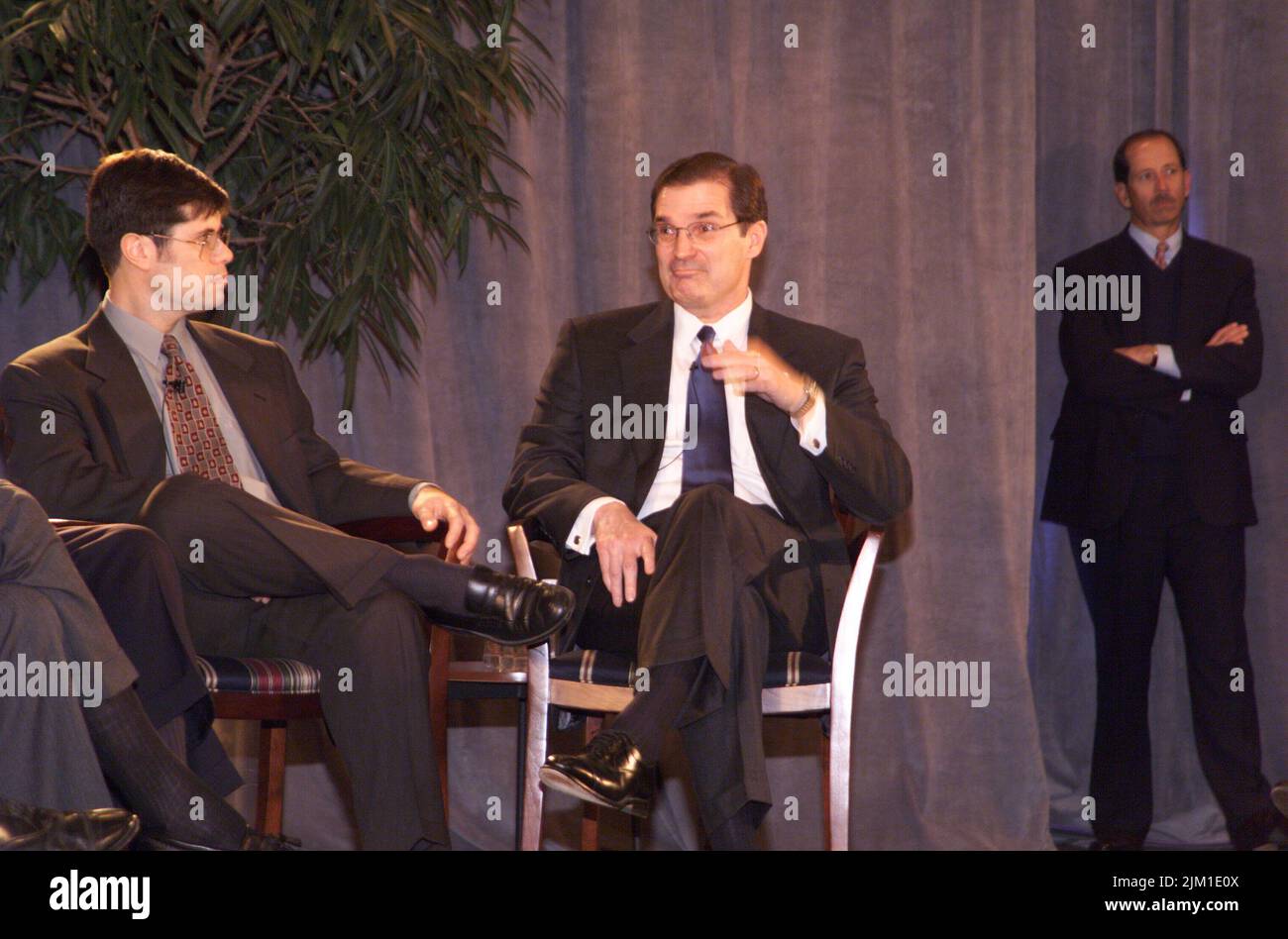Office of the Secretary - SECRETARY DONALD EVANS AND (2) PRESIDENT ...